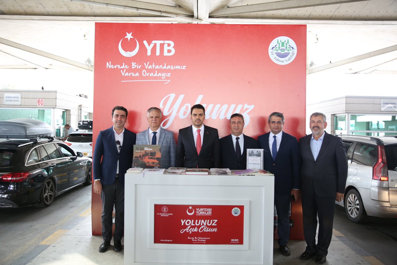 YTB Başkanı Eren Kapıkule ve Pazarkule Sınır Kapılarını Ziyaret Ederek ...