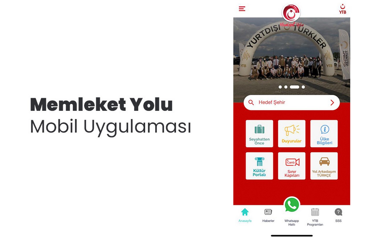 YTB'den Gurbetçiler İçin Mobil Uygulama: “Memleket Yolu”